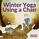 5 Winter Yoga Poses Using a Chair - Kids Yoga Stories | Yoga resources ...