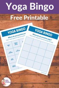 Yoga Bingo (Where Do You Practice Yoga?) | Kids Yoga Stories