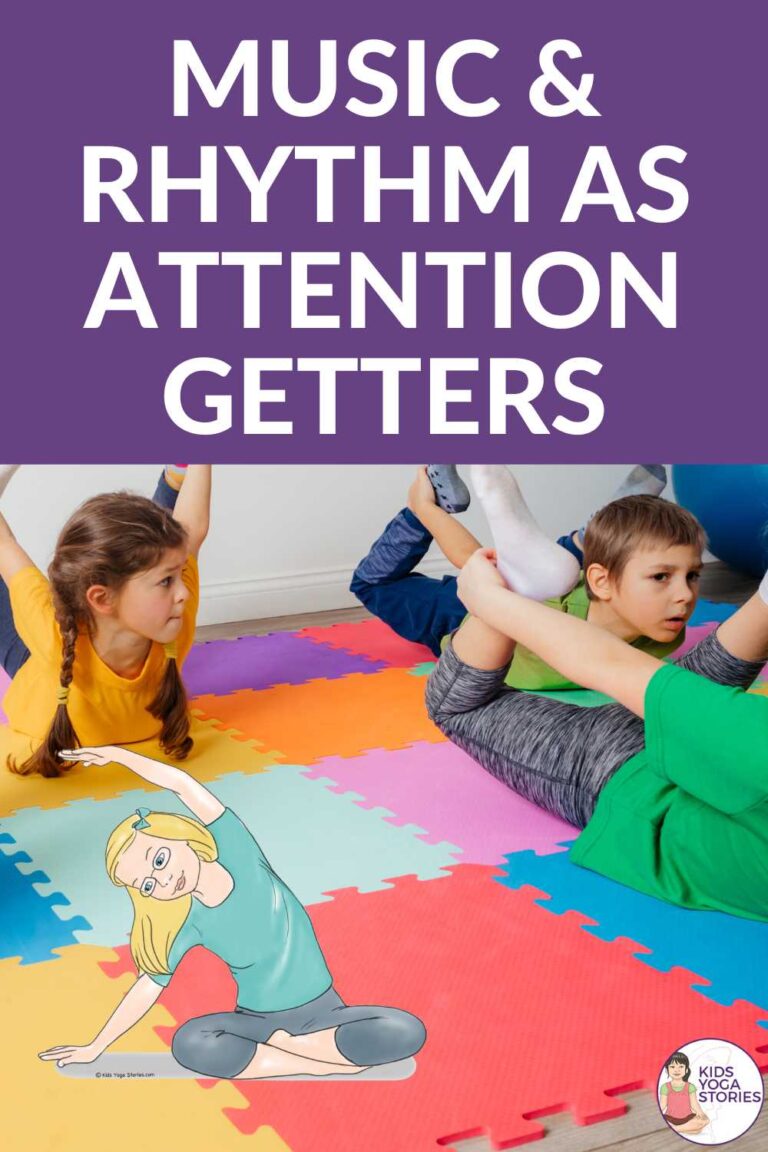 3 Tips for Using Music as Attention Getters | Kids Yoga Stories