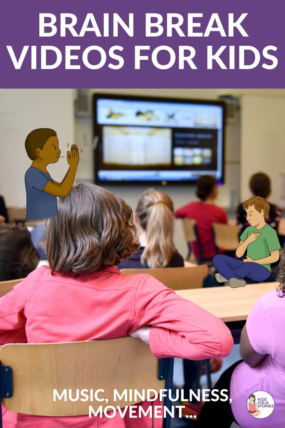 12 Brain Break Videos | Kids Yoga Stories